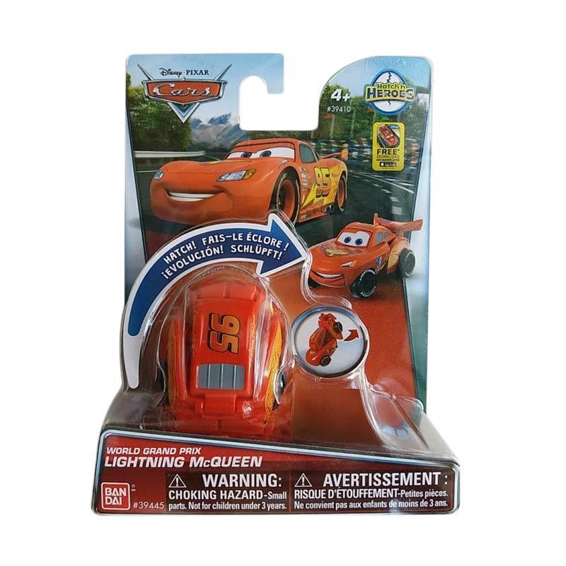 BANDAI HATCH & HEROES CARS LIGHTNING MCQUEEN [World Grand Prix ...