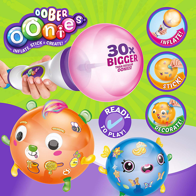 Oonies Oober Oober Inflator Starter Pack with Stick 'n' Style ...